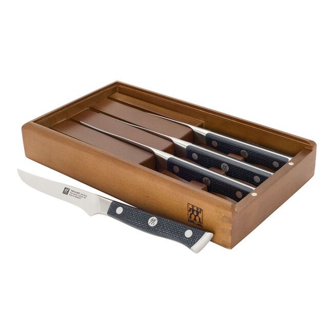 Steak Knife Set/4 in Wood Presentation Box – La Cuisine