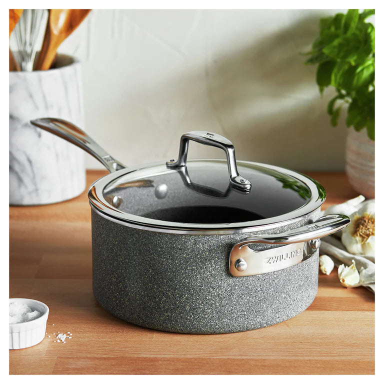 Vitale 4QT Aluminum Saucepan – La Cuisine